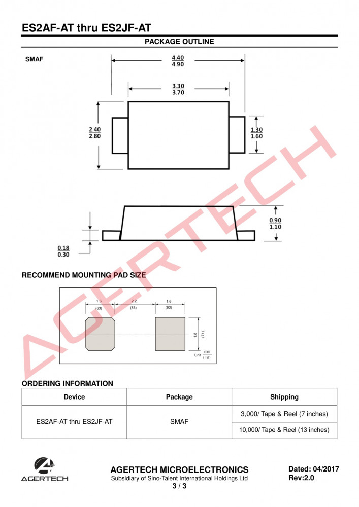 ES2JF-AT datasheet page 3