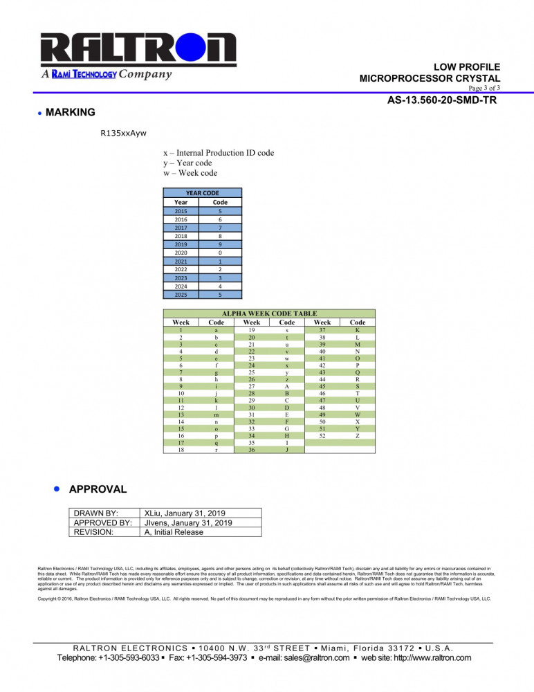 AS-13.560-20-SMD-TR technical document page 3