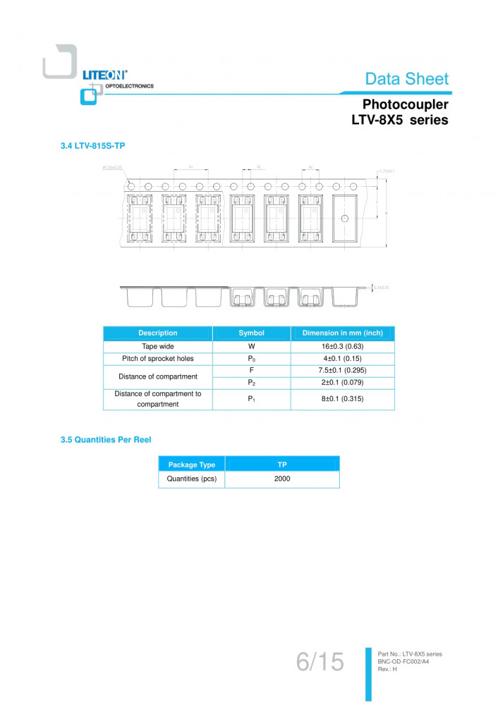 LTV-825 datasheet page 7