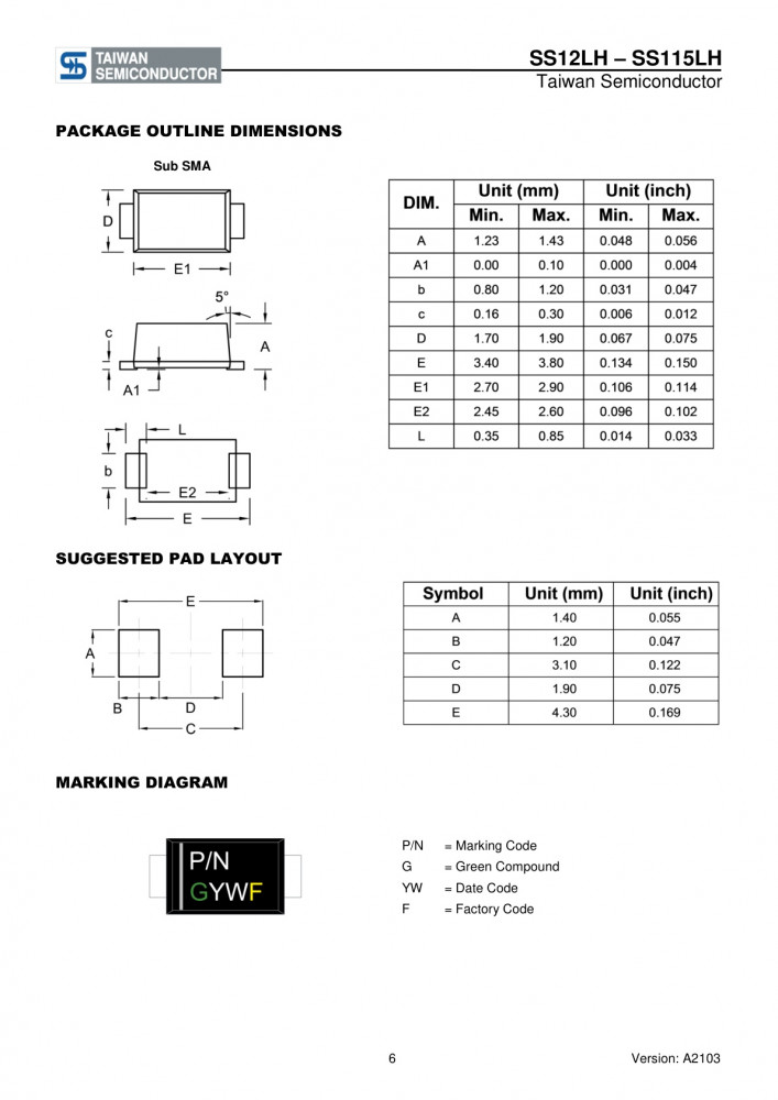 SS13LH datasheet page 6