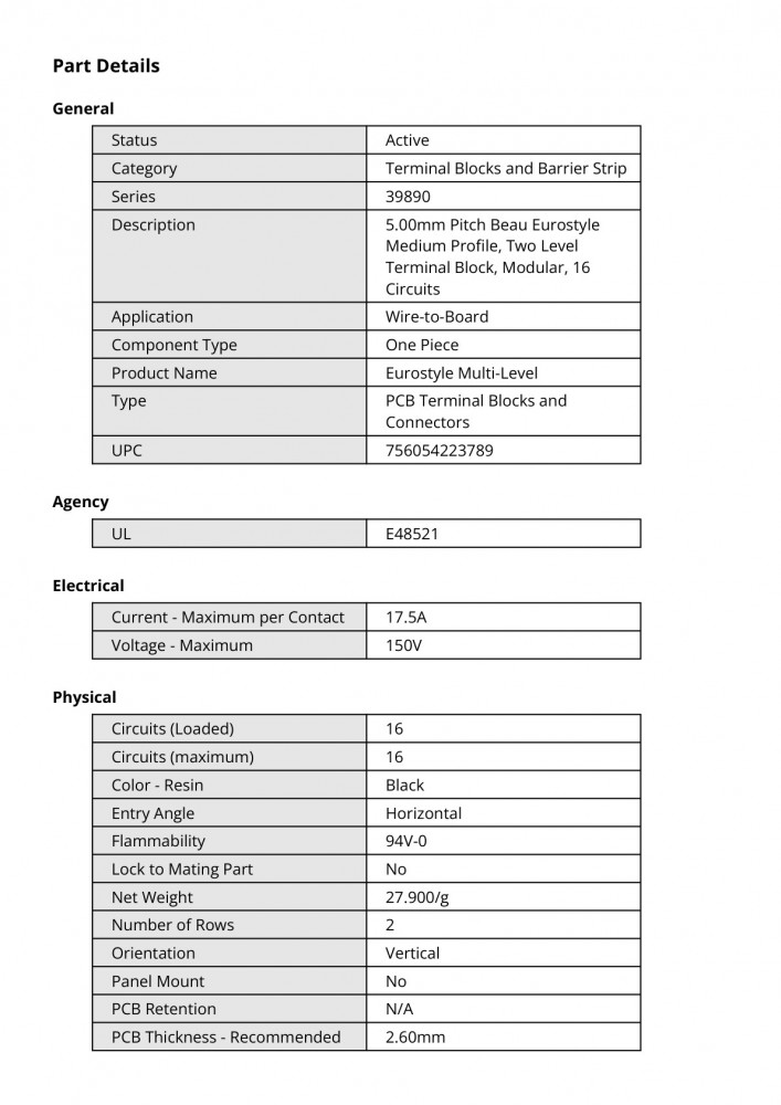 MOLEX 398900616 product document image, page 2