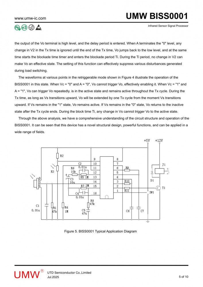 BISS0001 datasheet page 5