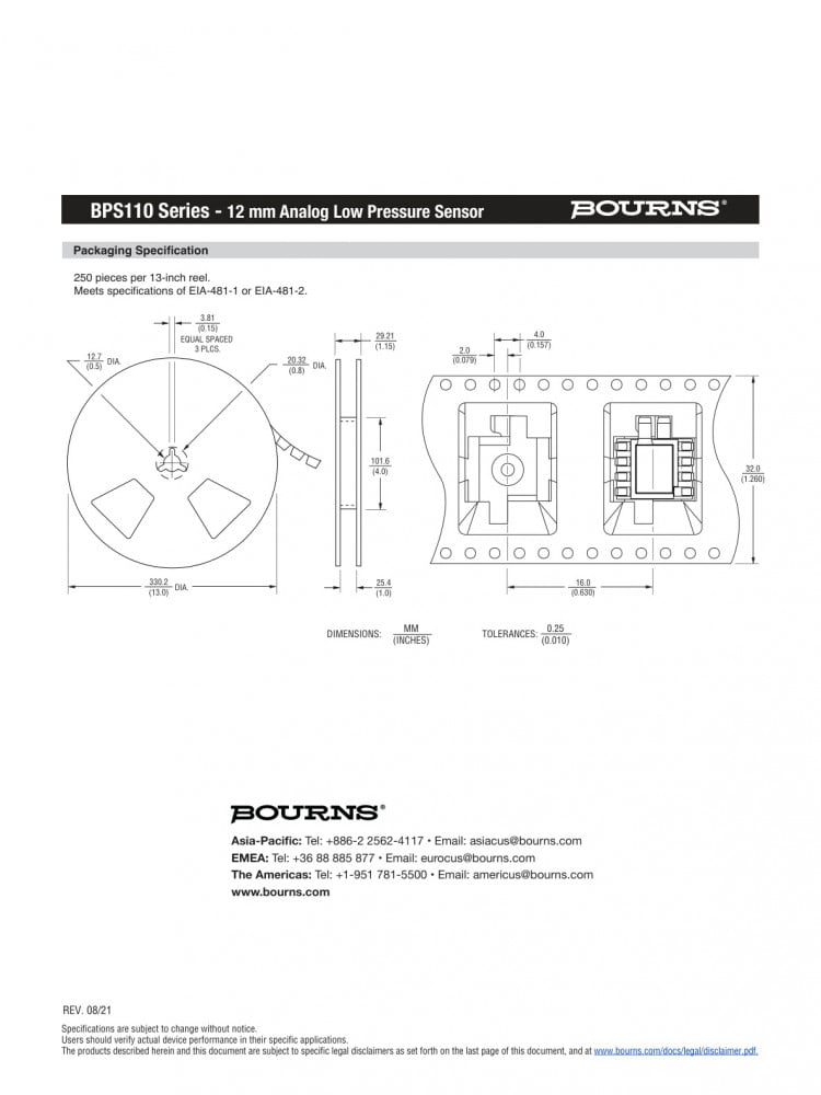 BPS110 technical document page 4