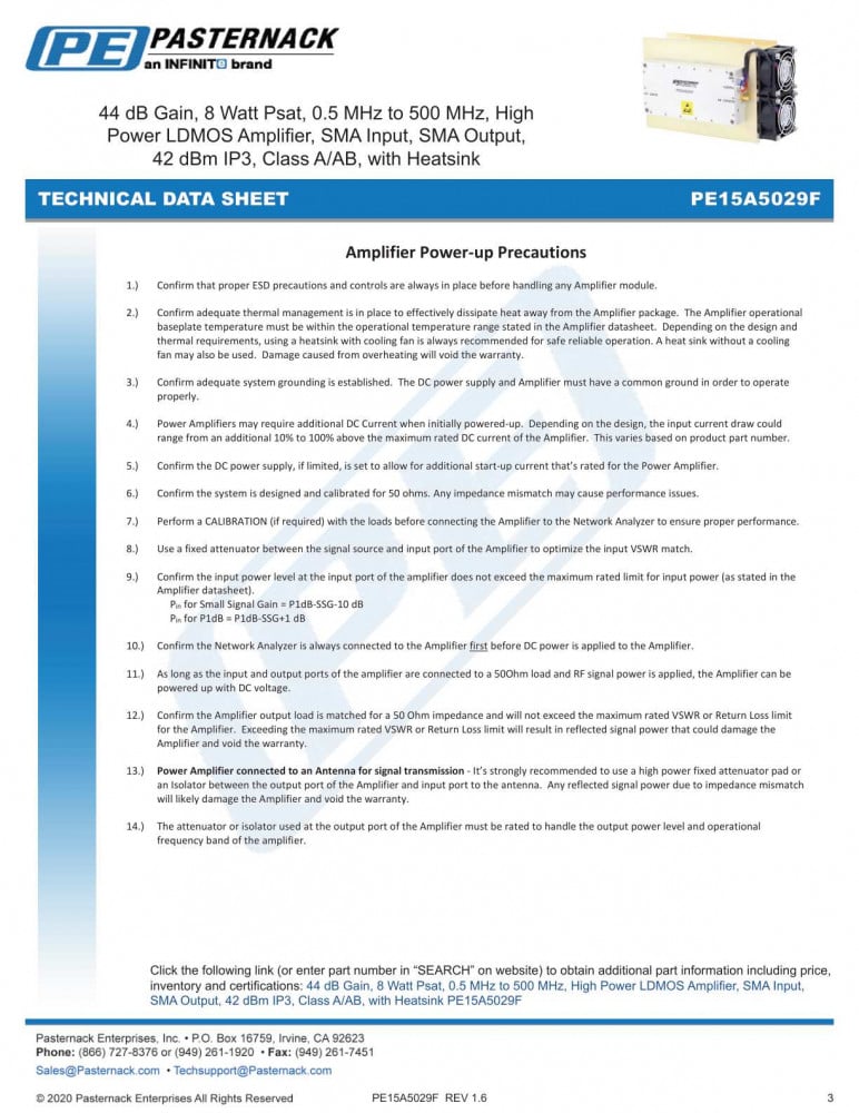 PE15A5029F datasheet page 3