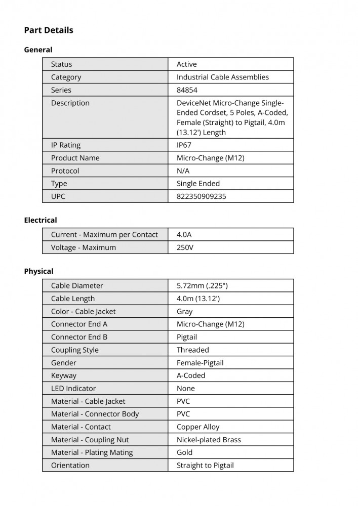 Product document image, page 2