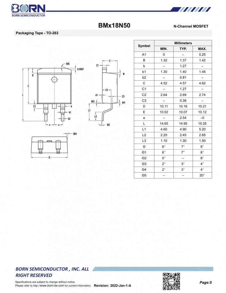 BMF18N50G datasheet page 5