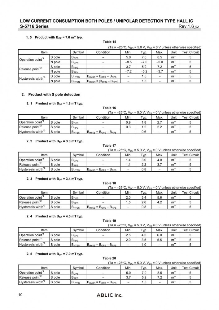 S-5716 technical document page 10