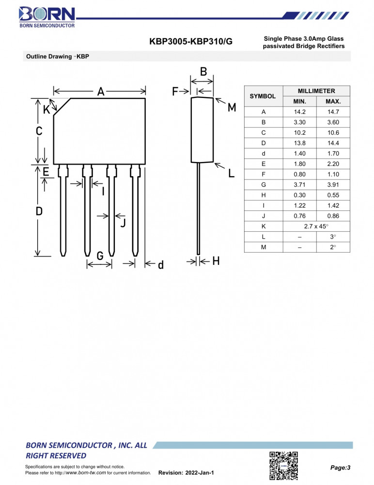 KBP310 datasheet page 3