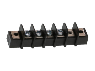 9.53mm Pitch Beau PCB Terminal Strip, with Mounting Ends, 5 Circuits for sale