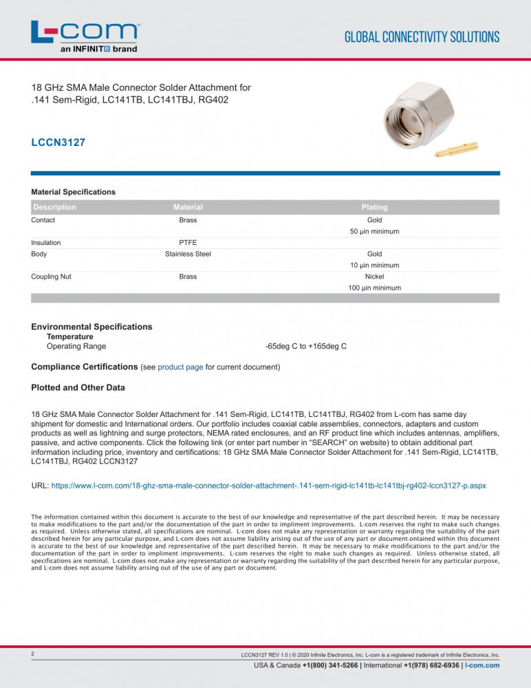 LCCN3127 technical document page 2