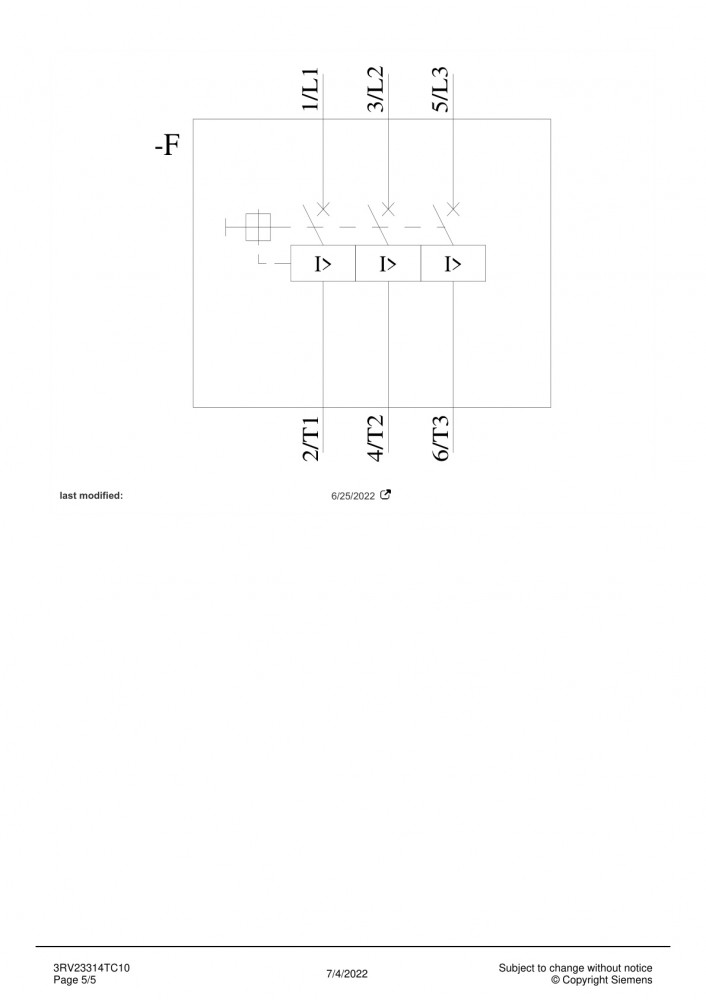 3RV23314TC10 technical document page 5