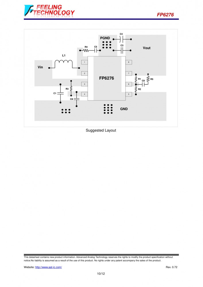 FP6276XR-G1 datasheet page 10