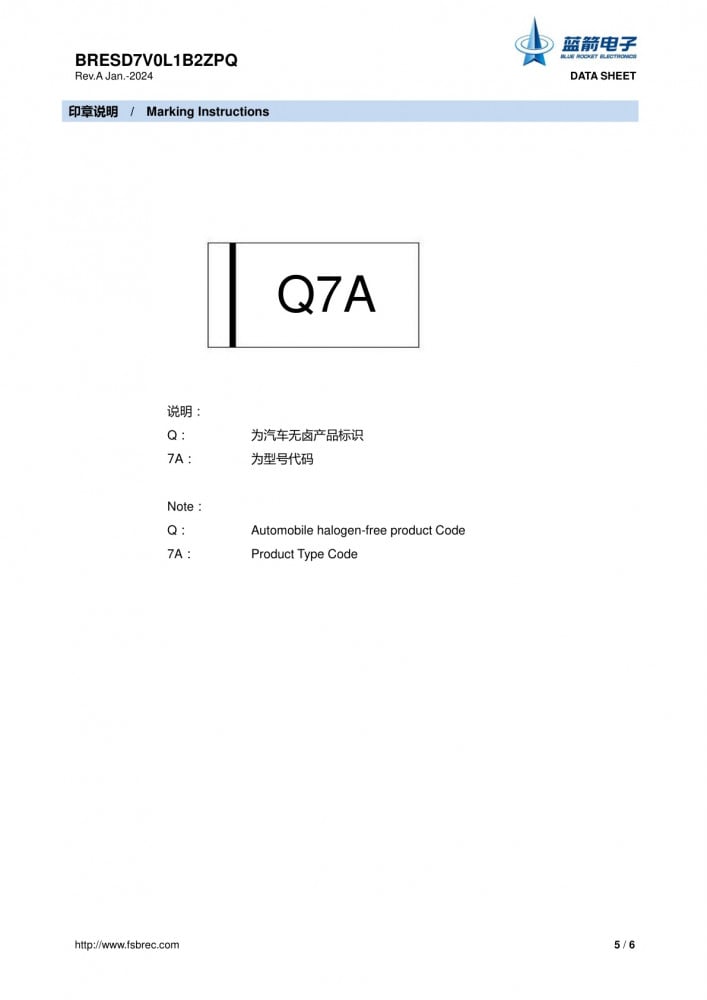 BRESD7V0L1B2ZPQ datasheet page 5