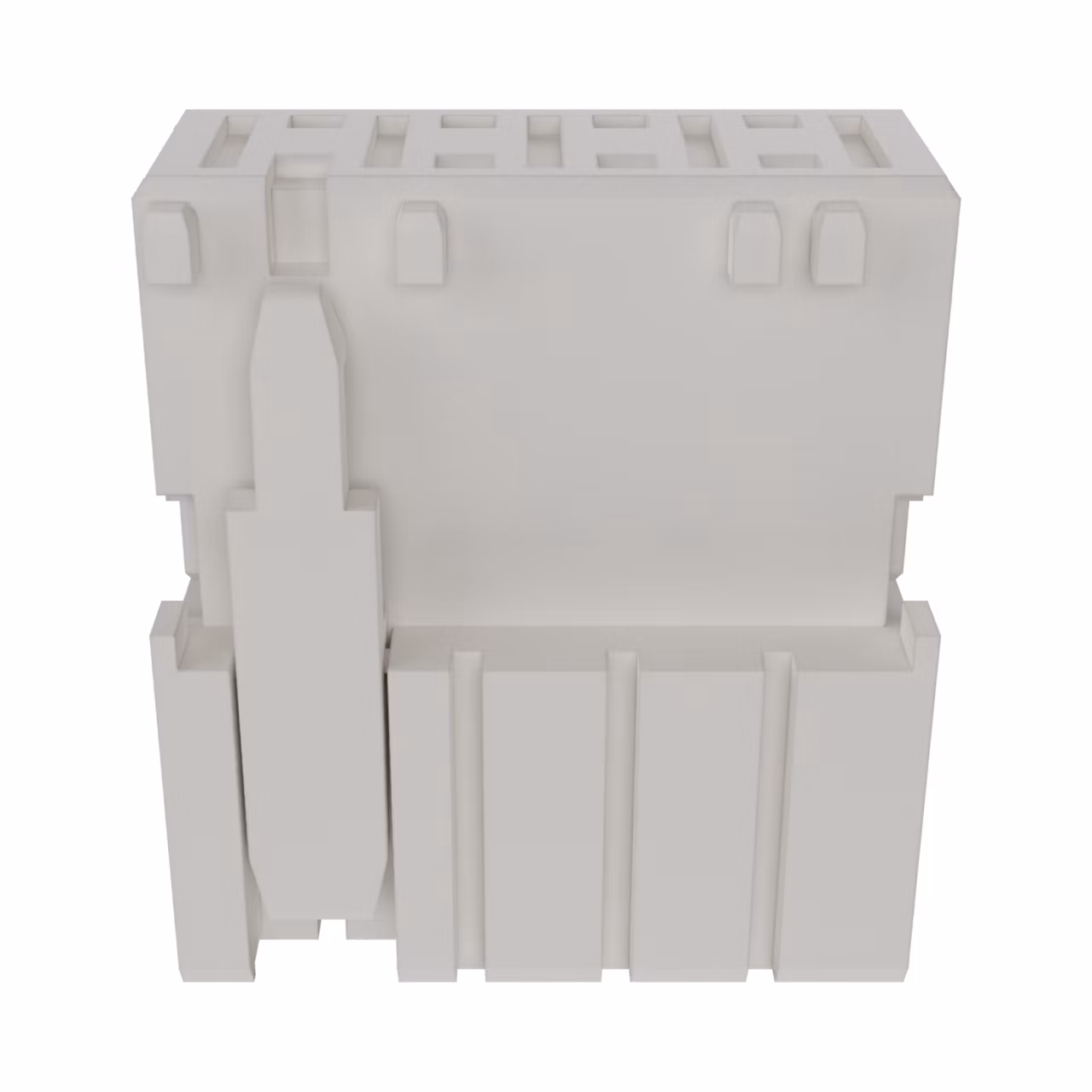 Appli-Mate RAST 5 IDT Housing, 5.00mm Pitch, Indirect, Female, 10.0A, 5 Circuits, Position Keys 1a, 2b, 3b, 4b, 5b, Code Keys d10, 02c, 04c, d50 for sale