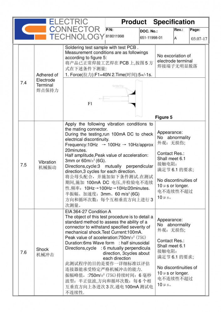 ECT818011998 specification page 7