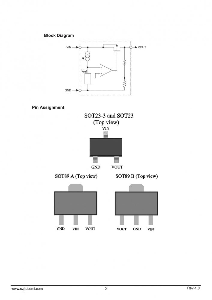 JTD6206 datasheet page 2
