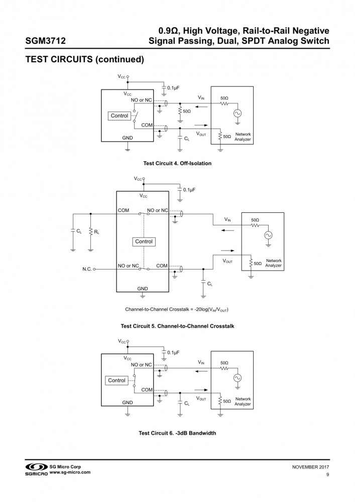 SGM3712 datasheet page 9