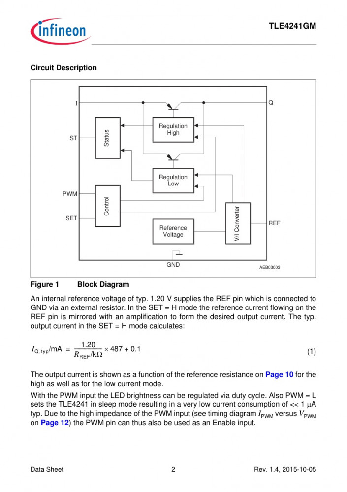 TLE4241GM datasheet page 2