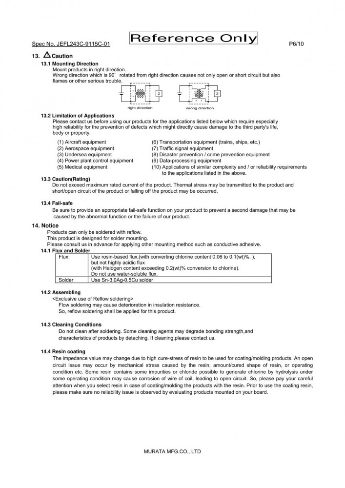 DLW21SZ181XQ2L technical document page 6