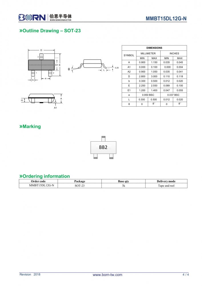 MMBT15DL12G-N datasheet page 4