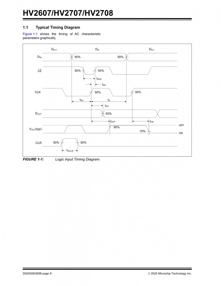 HV2607 technical document page 8