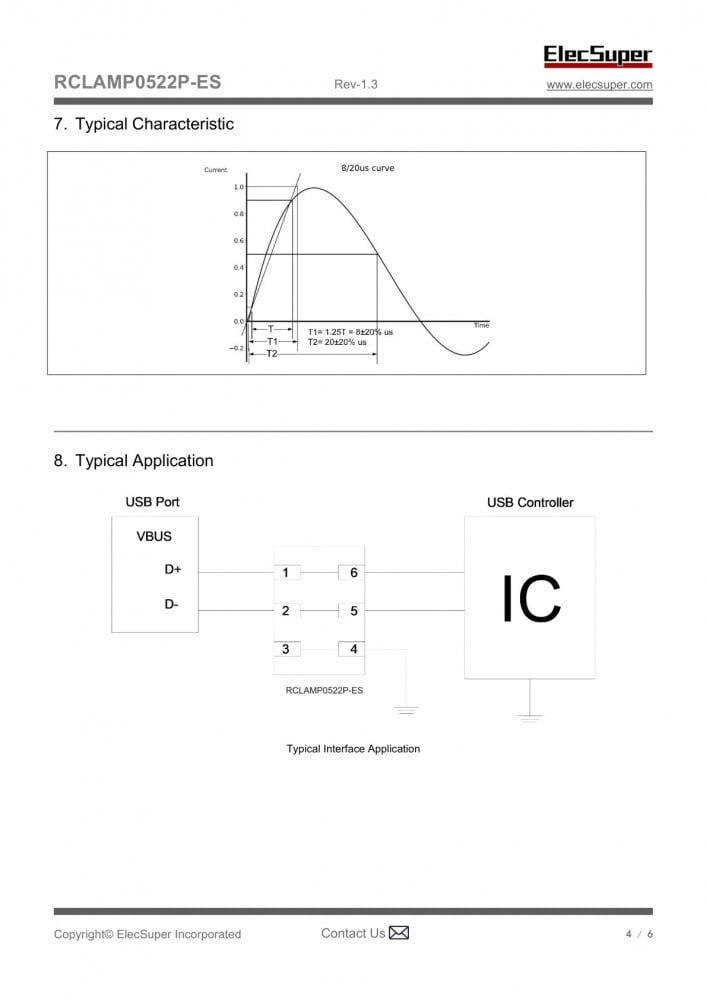 RCLAMP0522P-ES datasheet page 4