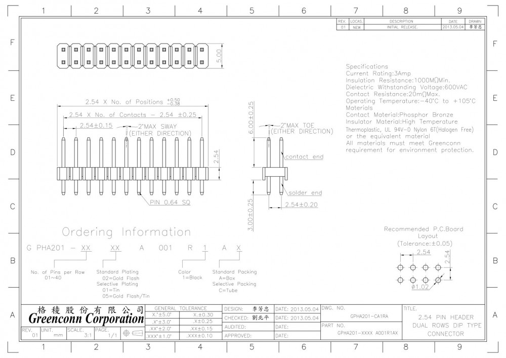 GPHA201-1202A001R1AA technical document page
