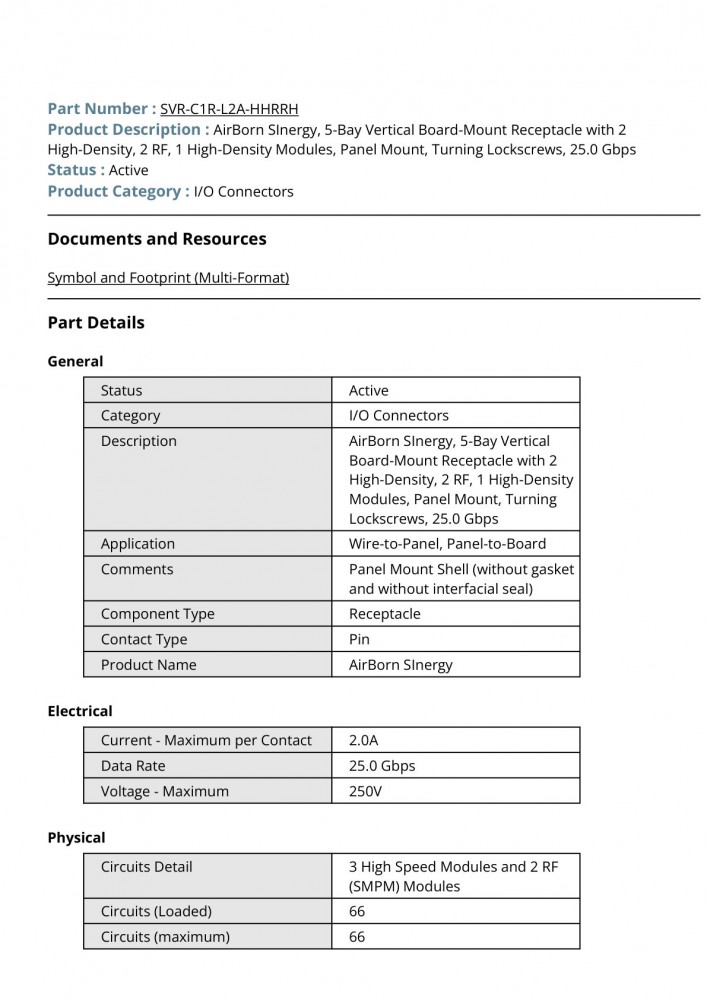 SVR-C1R-L2A-HHRRH technical document image, page 1