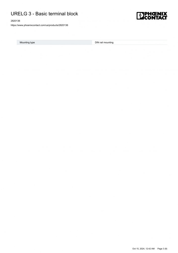 Phoenix Contact 2820136 technical document page 3