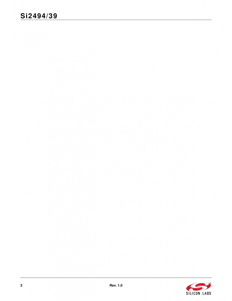 SI2439 datasheet page 2