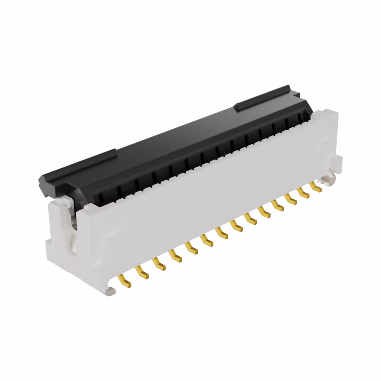 Easy-On FFC/FPC Connector, 0.50mm Pitch, V-Flip Series, Vertical, 4.05mm  Height, 27 Circuits, Copper Alloy, 125°C Operating Temperature, Gold Plating for sale
