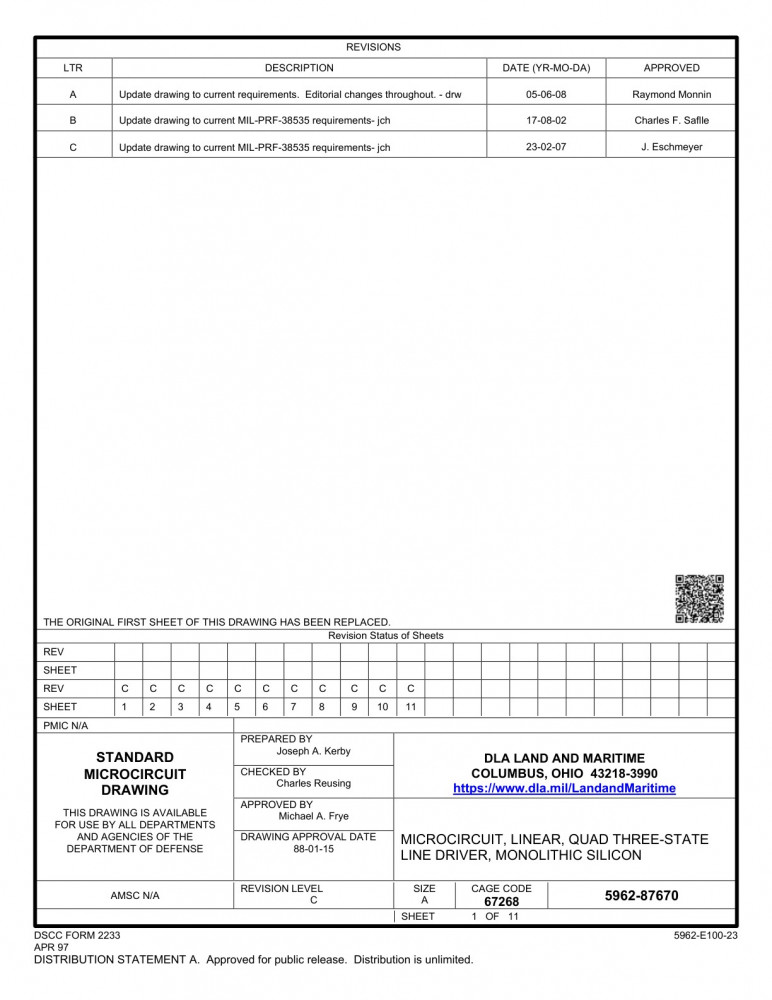 26LS29DM/B technical document page 2