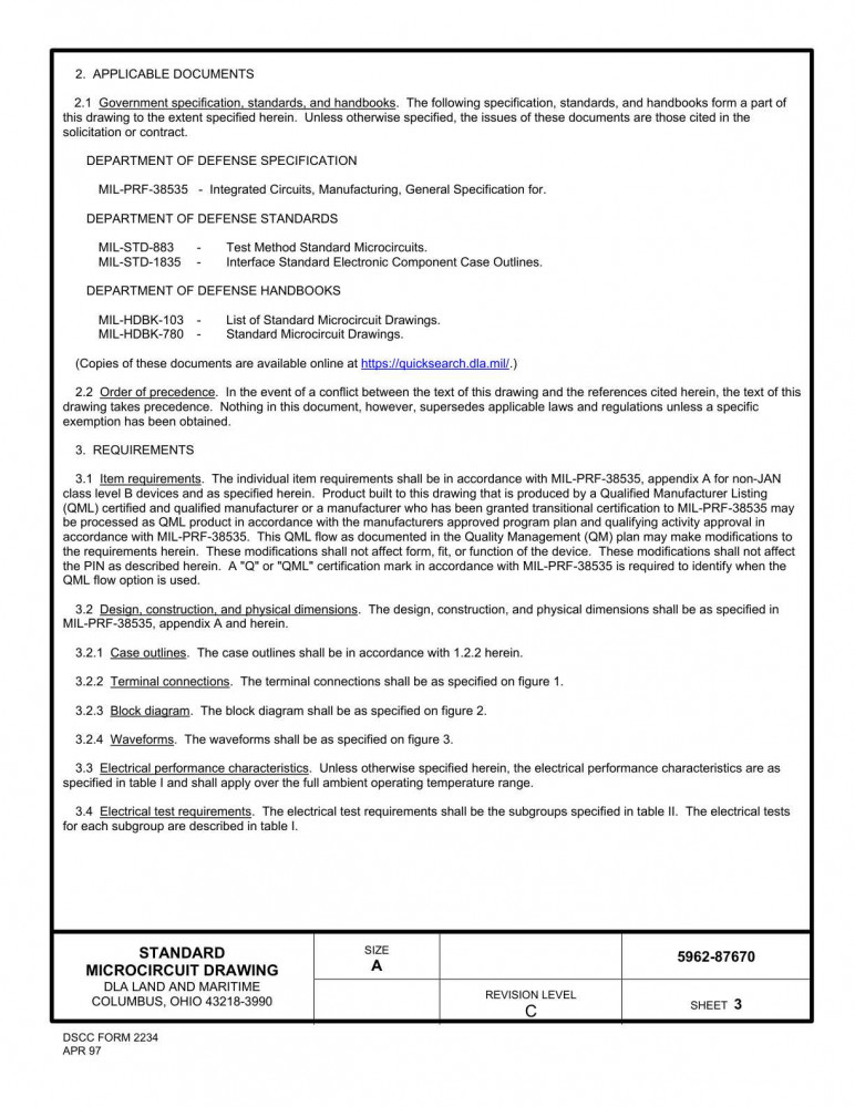 26LS29DM/B technical document page 4