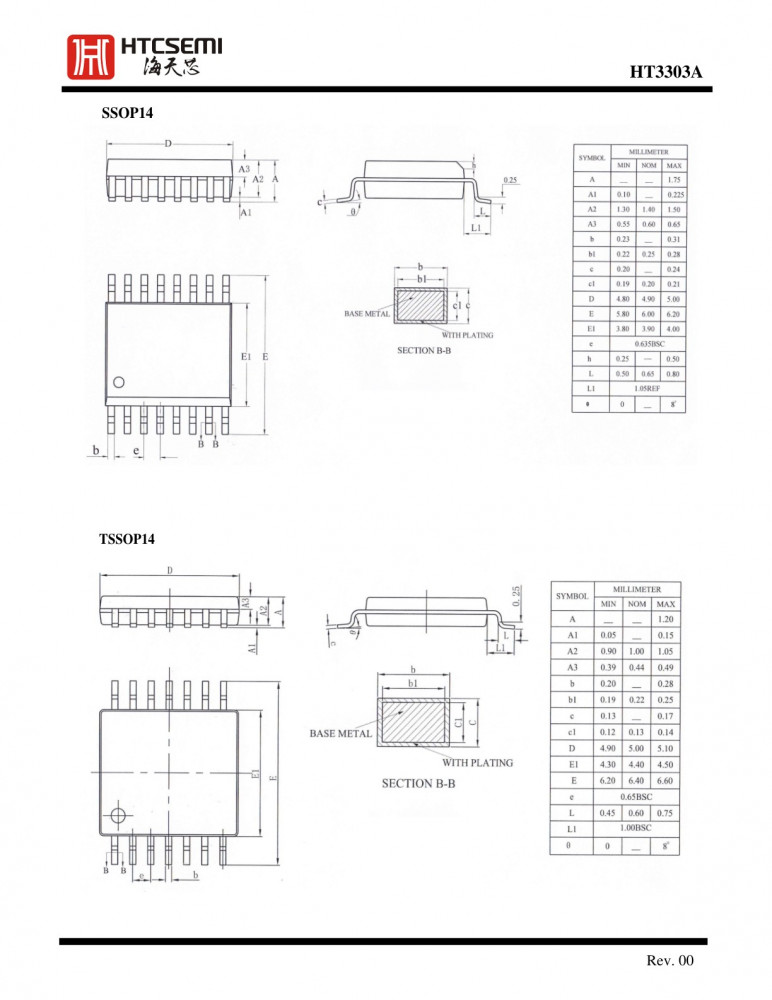 HT3303ARZ datasheet page 9