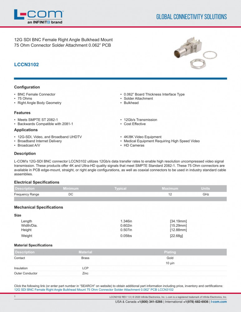 LCCN3102 technical document page 1