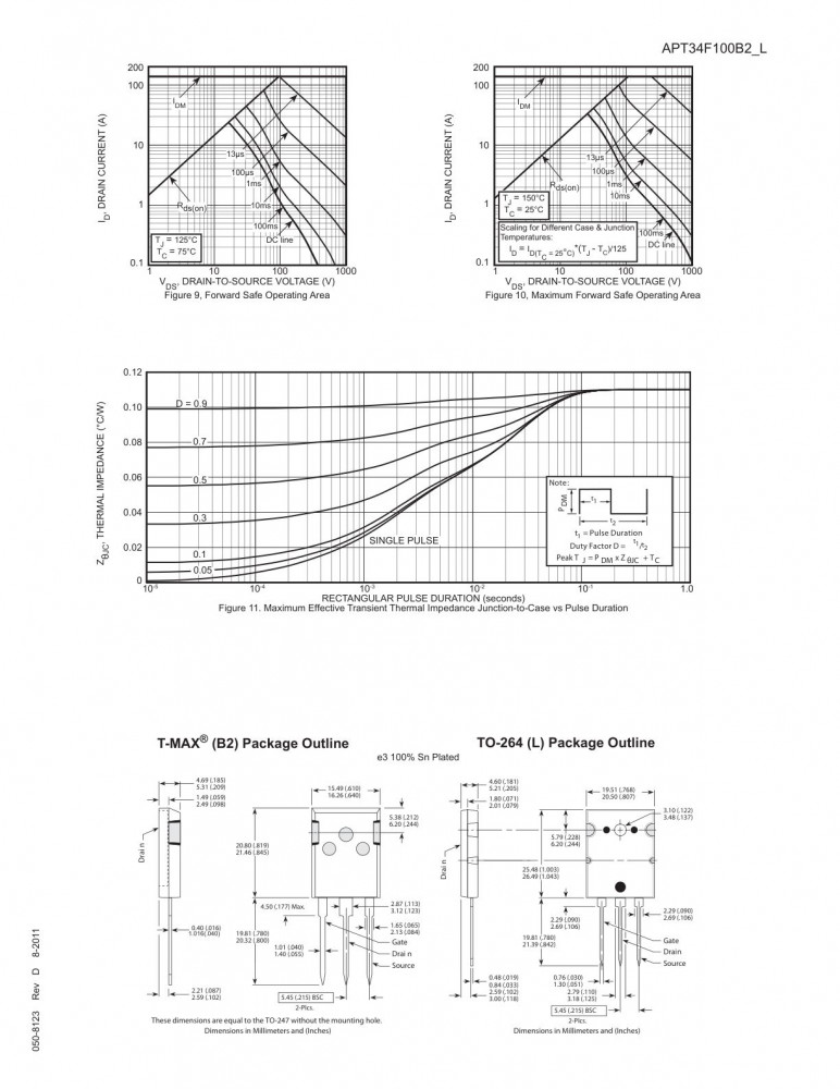 APT34F100L technical document page 4