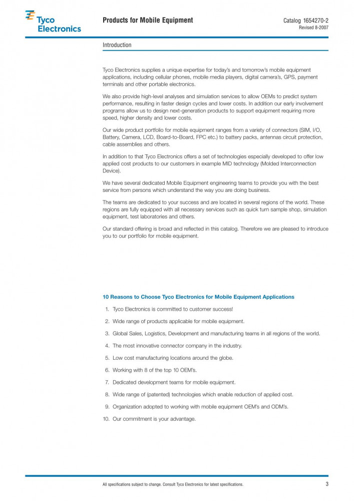 TE Connectivity product literature page 5