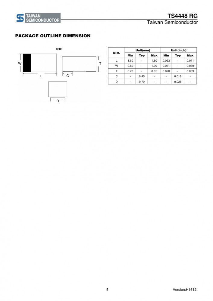 TS4448 RG technical document page 5