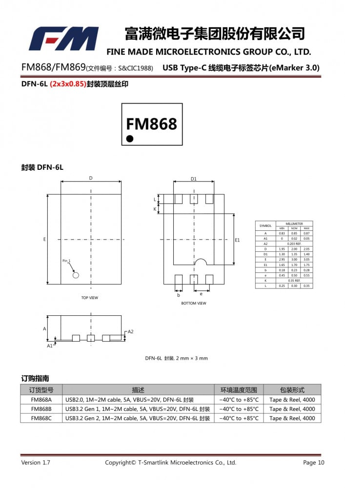 FM869C datasheet page 10