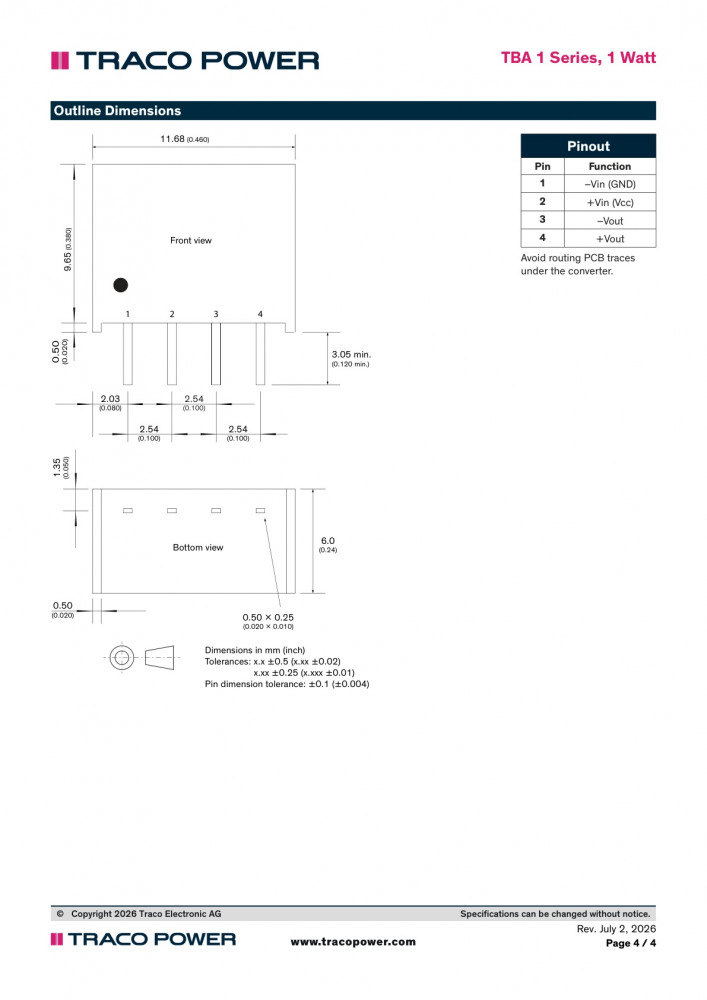TBA 1 series document preview, page 4