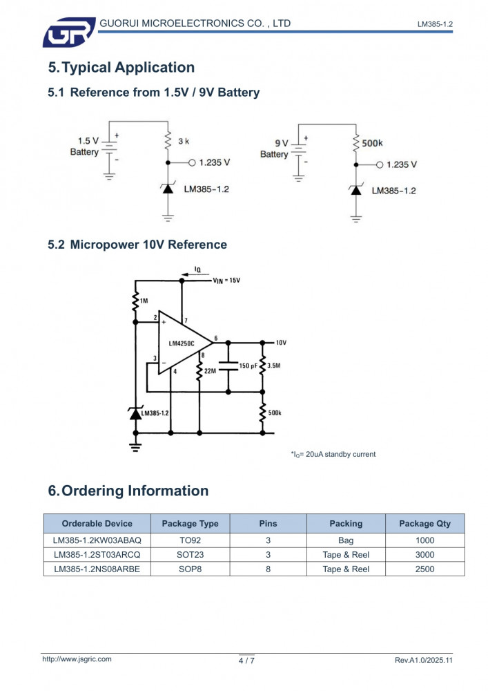 LM385-1.2 datasheet page 4