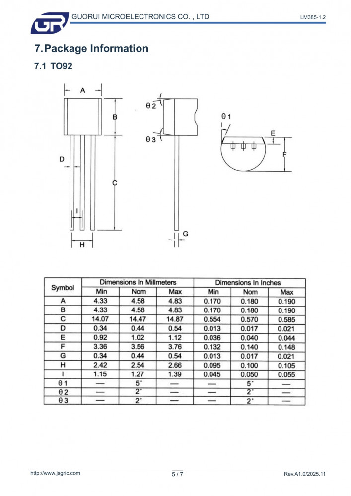 LM385-1.2 datasheet page 5