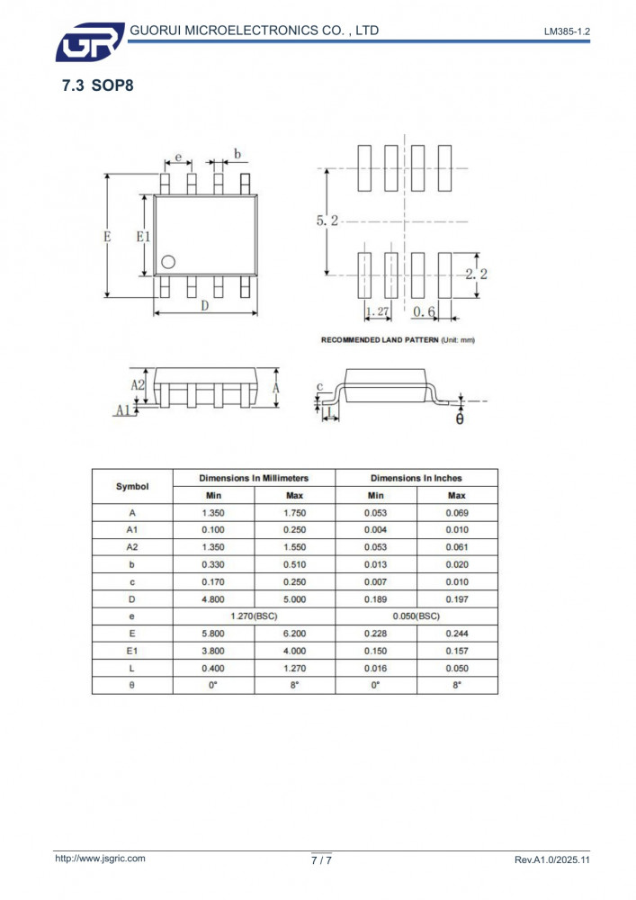 LM385-1.2 datasheet page 7