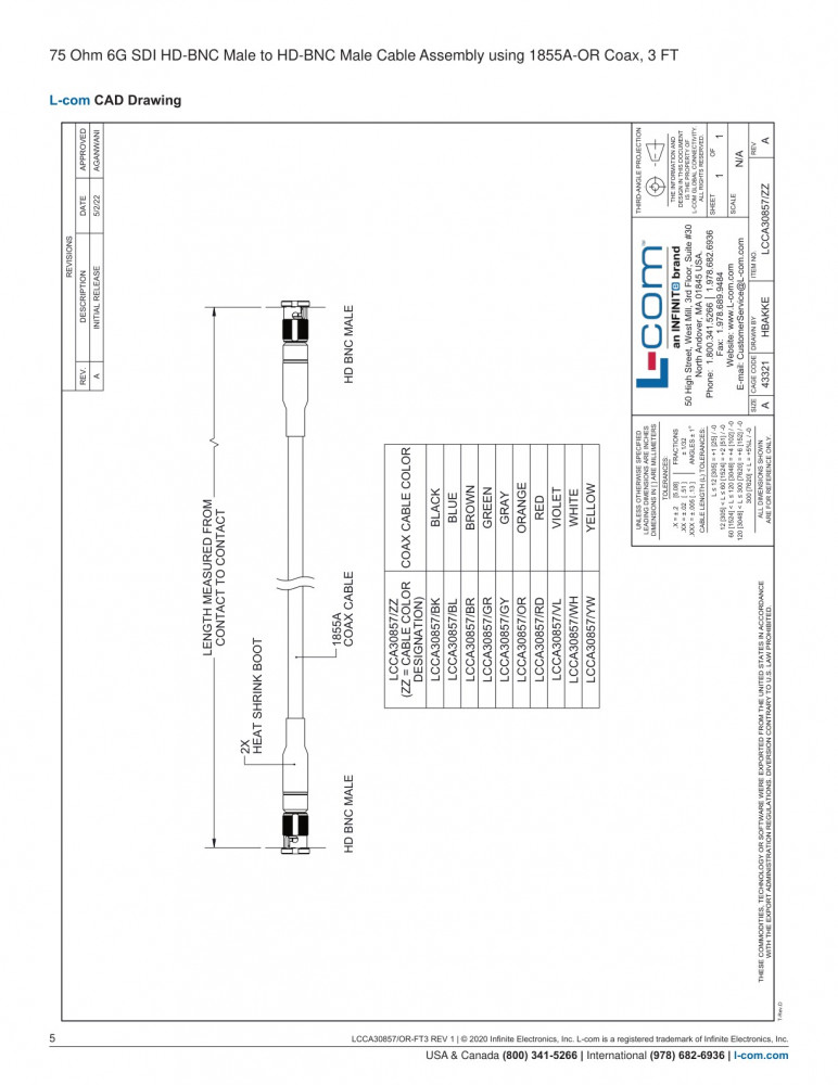 LCCA30857/OR-FT3 datasheet page 5