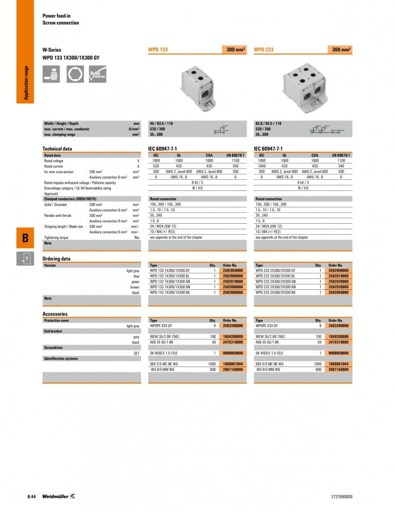 WPD 133 product documentation page 5