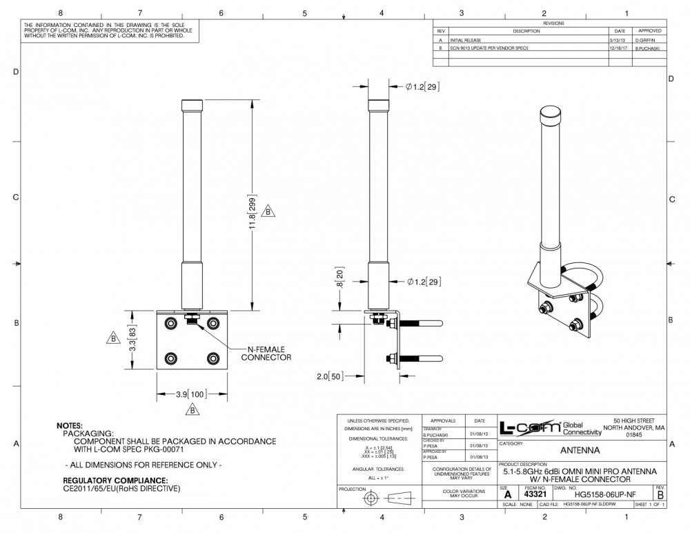 HG5158-06UP-NF technical document preview