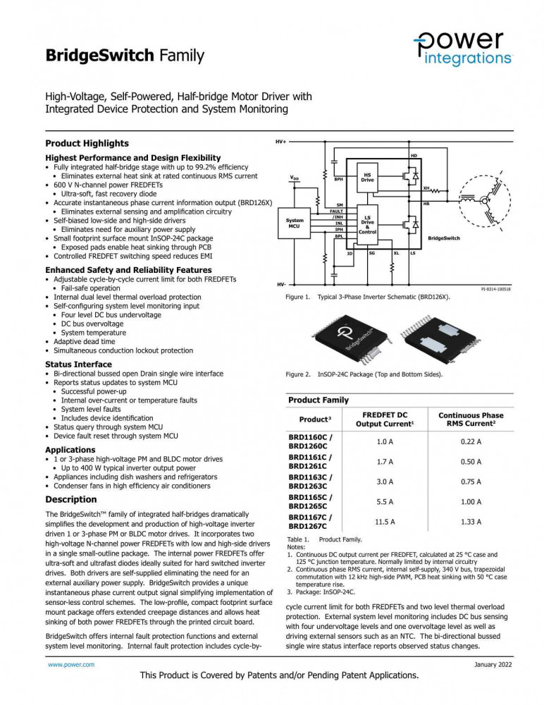 BRD1267C-TL datasheet page 1