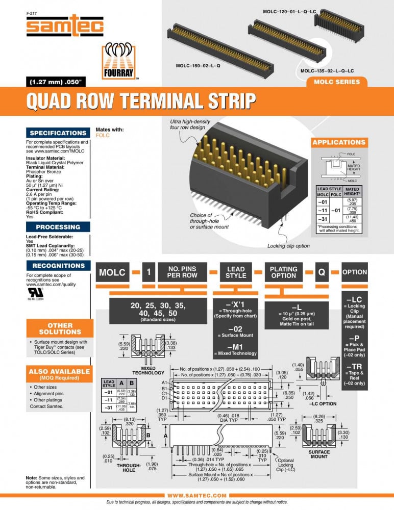 MOLC-110-01-S-Q technical document preview