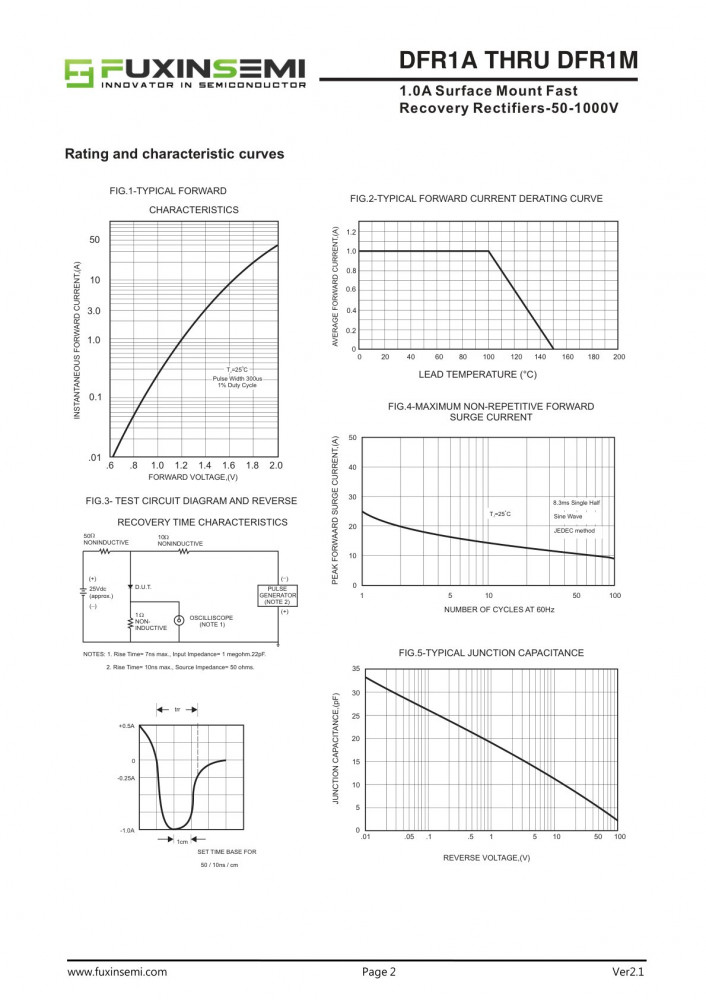 DFR1M datasheet page 2
