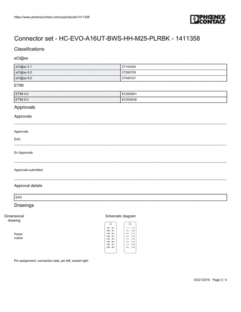Phoenix Contact 1411358 set components